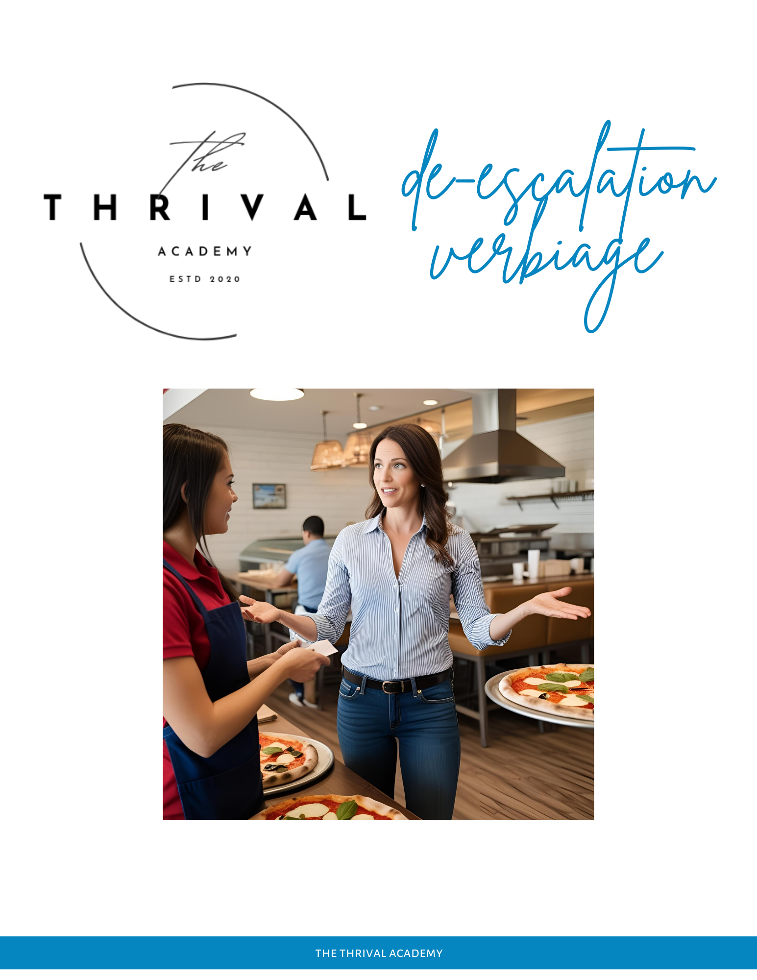 De-escalation techniques & tips - Maite Kuhns Consulting